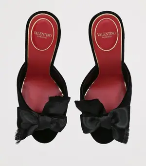 Valentino Garavani Velvet Marie A Heeled Sandals 105