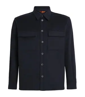 Barena Venezia Cashmere Overshirt - Navy