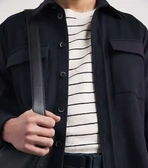 Barena Venezia Cashmere Overshirt - Navy