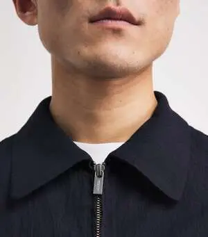 Barena Venezia Cotton-blend Crinkle Overshirt - Navy
