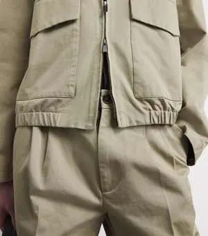 Barena Venezia Cotton Gabardine Trousers