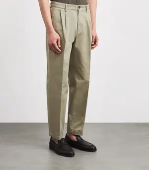 Barena Venezia Cotton Gabardine Trousers