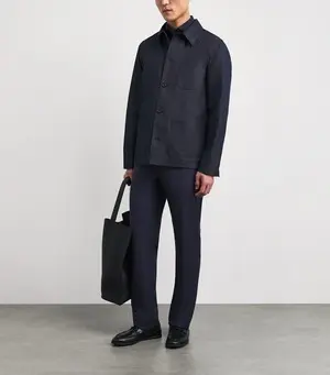 Pal Zileri Stretch Virgin Wool Trousers