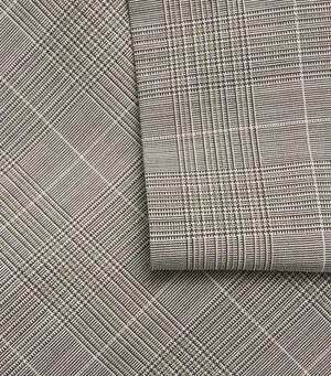 Maje Wool-blend Check Tailored Trousers
