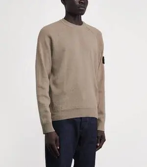 Stone Island Raw Organic Cotton Sweater