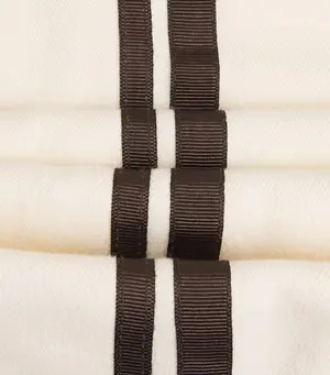 Rag & Bone Stripe Logan Relaxed Jeans - Ivory