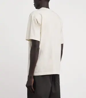 Stone Island Cotton Logo-pocket T-shirt - Ivory