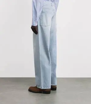 Our Legacy Vast Cut Wide-leg Jeans - Blue