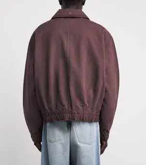 Our Legacy Cotton-linen Command Jacket - Red