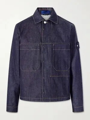 Stone Island Denim Jacket - Blue