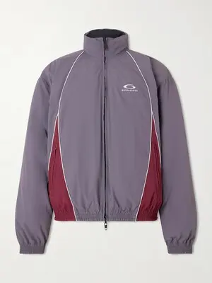 Balenciaga Logo-print Shell Down Jacket - Purple