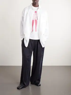 Our Legacy Printed Cotton-jersey T-shirt - White