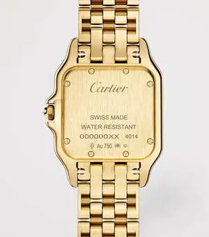 Cartier Panthère De Watch In Yellow Gold And Diamonds