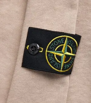 Stone Island Cotton Faded Sweatshirt - Beige