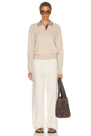 SRG Marielle Long Sleeve Knit Polo