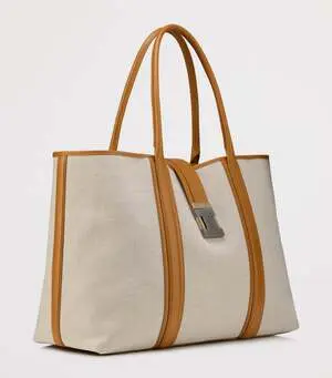 CHRISTIAN LOUBOUTIN Nox Canvas Tote