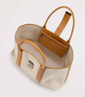 CHRISTIAN LOUBOUTIN Nox Canvas Tote