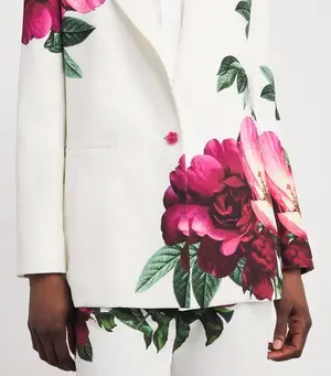 Alice + Olivia Floral Print Blazer