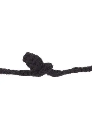 RICE NINE TEN Hand Knit Cross Necklace