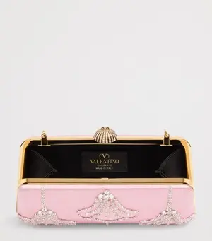 Valentino Garavani Embellished Carry Secrets Clutch