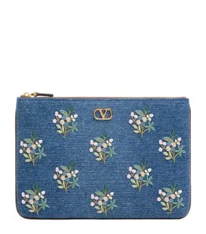 Valentino Garavani Embroidered Clutches