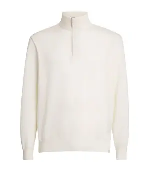 Paul & Shark Virgin Wool Half-zip Sweater
