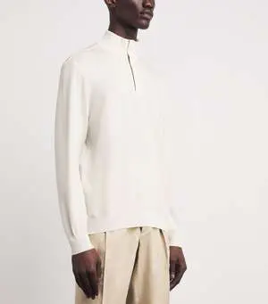 Paul & Shark Virgin Wool Half-zip Sweater