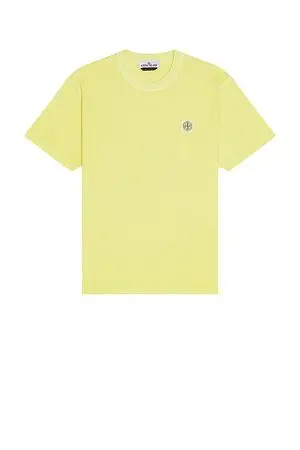 Stone Island Garment Dyed T-shirt - Lemon