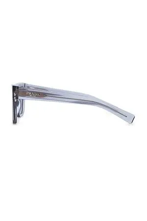 Prada Rectangle Sunglasses - Clear