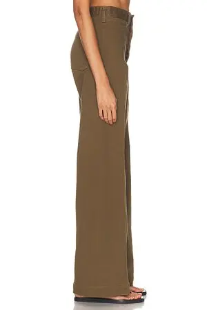 Polo Ralph Lauren Twill Flare Trouser - Olive