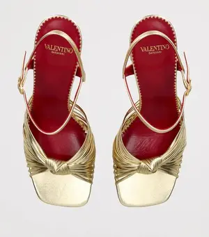 Valentino Garavani Leather Heeled Sandals