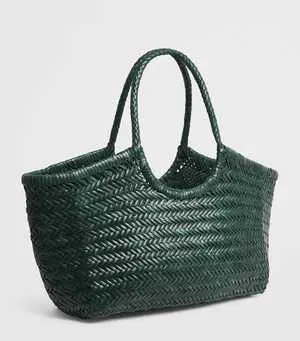 Dragon Diffusion Large Nantucket Woven Tote Bag - Green
