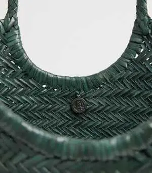 Dragon Diffusion Large Nantucket Woven Tote Bag - Green