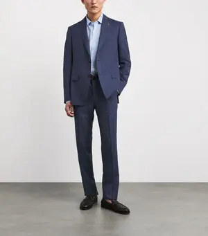 Pal Zileri Wool Check Vicenza 2-piece Suit - Blue