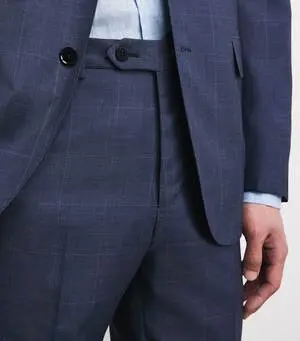 Pal Zileri Wool Check Vicenza 2-piece Suit - Blue
