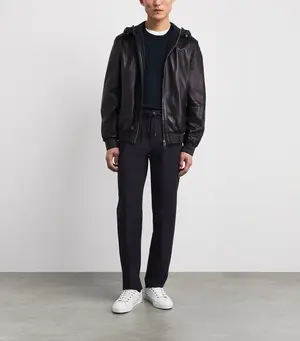 Pal Zileri Drawstring Trousers - Navy