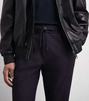 Pal Zileri Drawstring Trousers - Navy