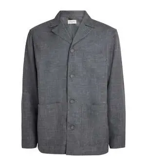 Officine Générale Wool-silk-linen Sheldon Jacket