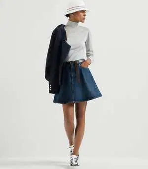Brunello Cucinelli Cashmere-silk Rollneck Sweater