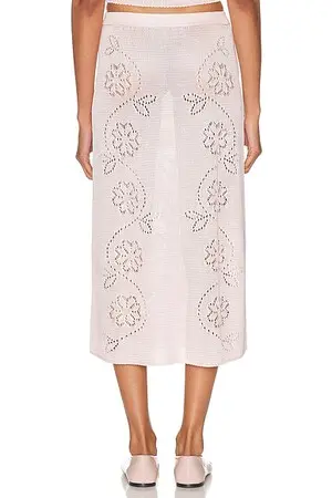 Calle Del Mar Vine Floral Skirt - Primrose