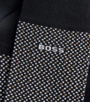 BOSS Cotton-blend Mini Cube Socks