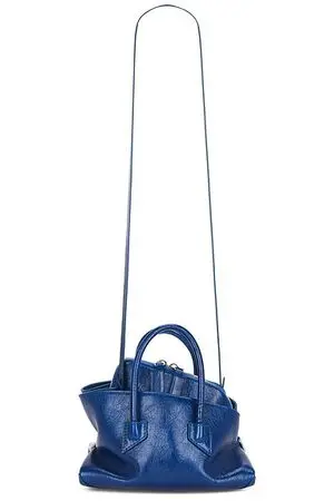 Attico La Passeggiata Mini Top Handle Bag - Blue