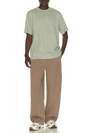 Beyond Yoga Softknit Cotton Tee - Grey Sage