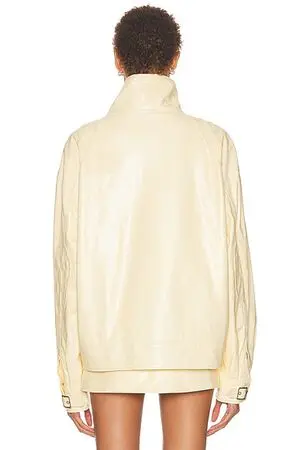 MIMCHIK Buckle Aviator Jacket