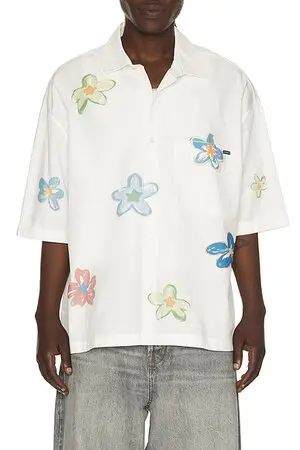 NAHMIAS Super Bloom Cropped Short Sleeve Shirt