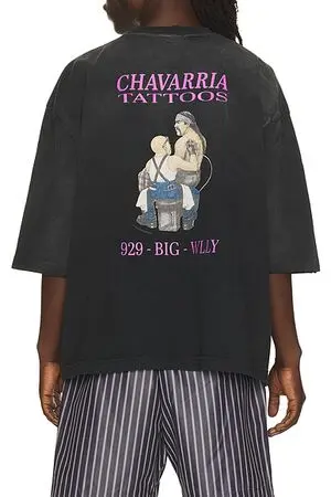 WILLY CHAVARRIA Willy Tattoo Buffalo Tee