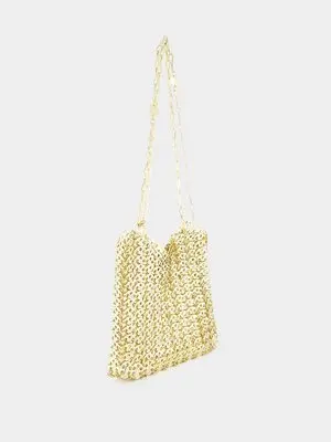 Rabanne 1969 Nano Bag - Gold
