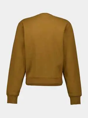 Saint Laurent Crewneck Sweatshirt - Brown