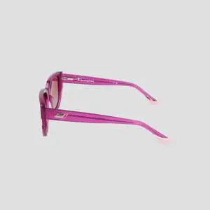 Champion Polarized Cateye Sunglasses - Trans Magenta