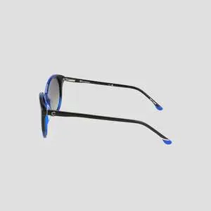 Champion Polarized Round Frame Sunglasses - Trans Sapphire